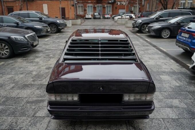 MERCEDES-BENZ 190E W201 rear window louvers/window blinds Auto-plas ...