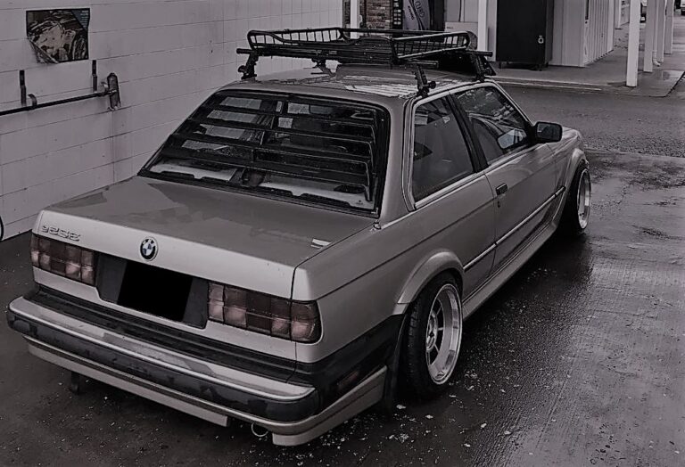 BMW E30 Rear Window Louver Visor Blinds abs-plastic – Auto Sport Plastic