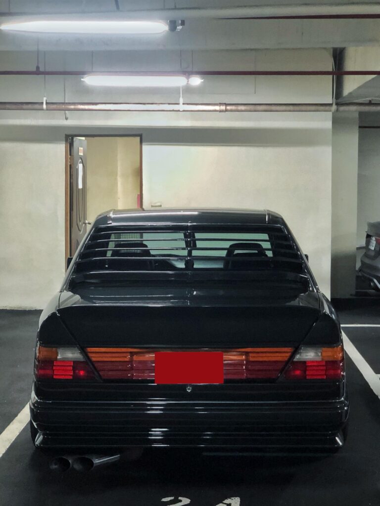 MERCEDES-BENZ W124 rear window louvers/window blinds – Auto Sport Plastic