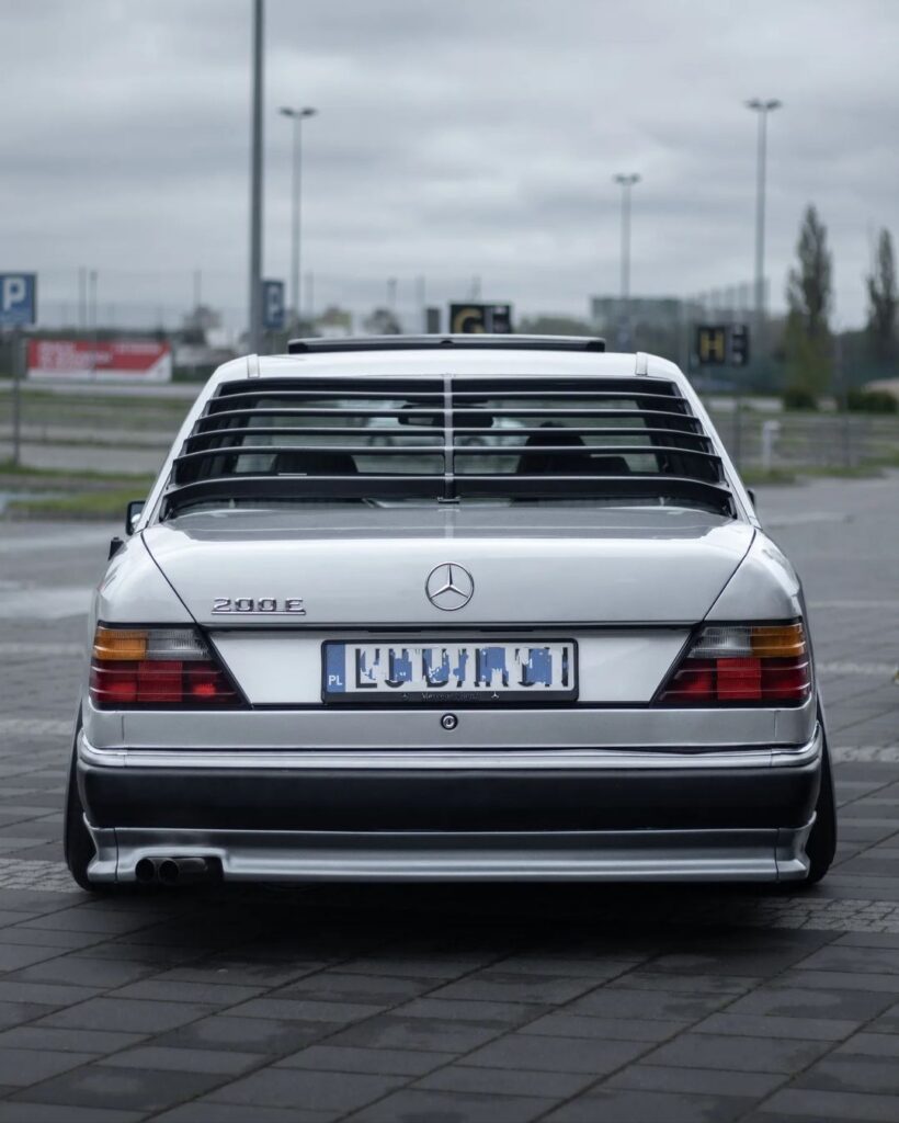 MERCEDES-BENZ W124 rear window louvers/window blinds – Auto Sport Plastic