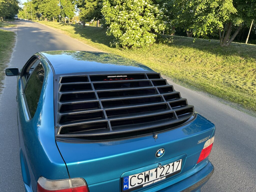 Louver/blinds BMW e36 compact abs-plastic | Auto Sport Plastic