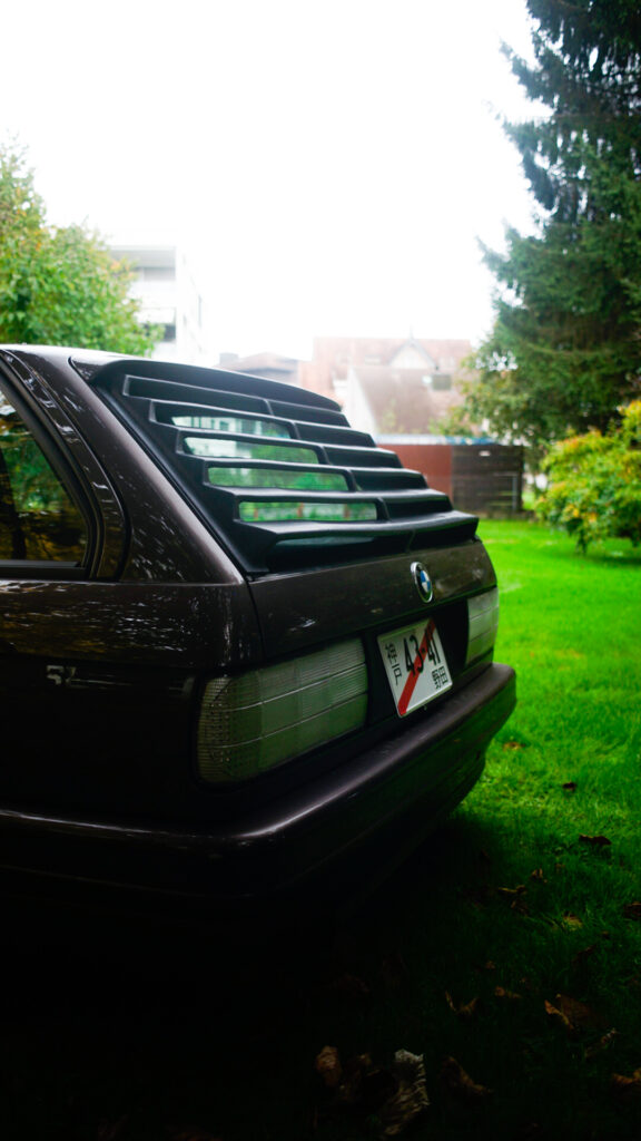 BMW e30 Touring/Wagon/Univesal/Combi Rear Window Louver Visor Blinds ...