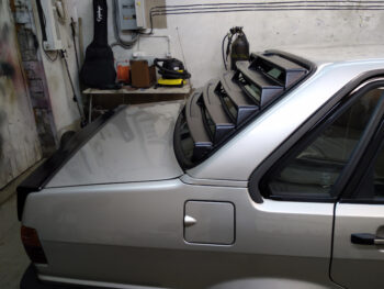 AUDI B2 80/90/4000 Rear Window Louver Visor Blinds abs-plastic Auto ...