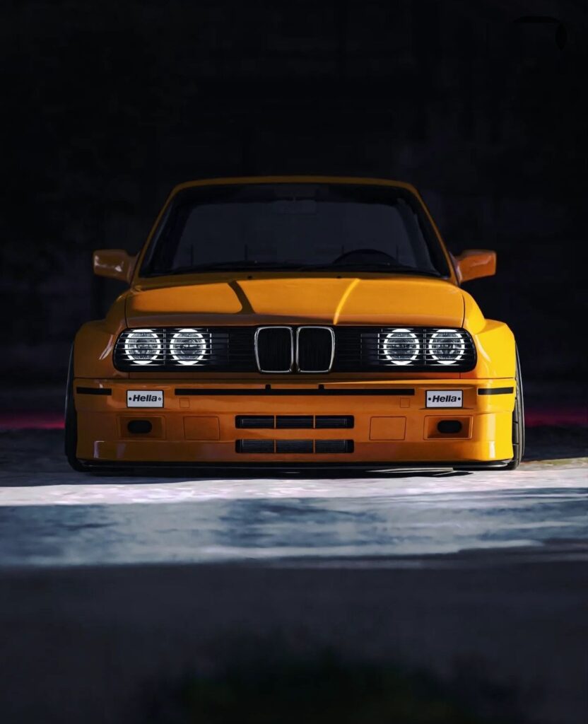 Headlights for Steady (Phantom) grille for BMW e30 | Auto Sport Plastic