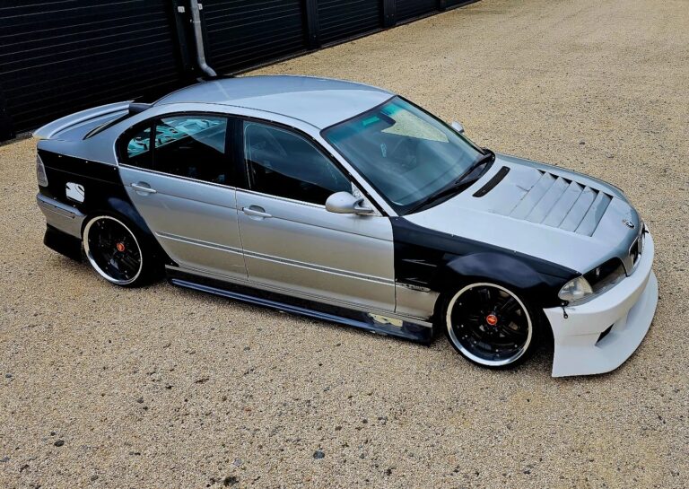 BMW E46 sedan’s Wide Body kit – Auto Sport Plastic