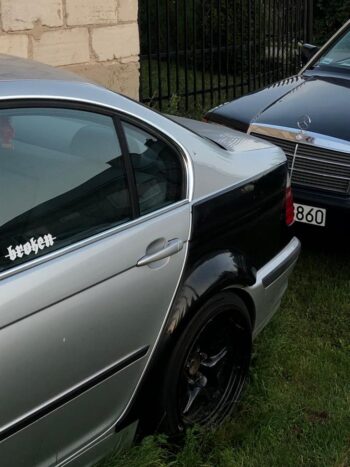 BMW e46 sedan REAR fenders flares (Felony Form style) | Auto Sport Plastic
