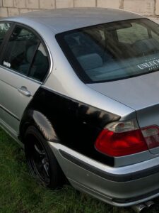 BMW e46 sedan REAR fenders flares (Felony Form style) | Auto Sport Plastic