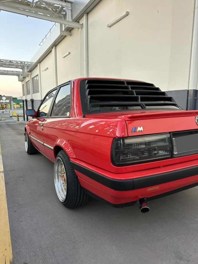 BMW E30 Rear Window Louver Visor Blinds abs-plastic – Auto Sport Plastic