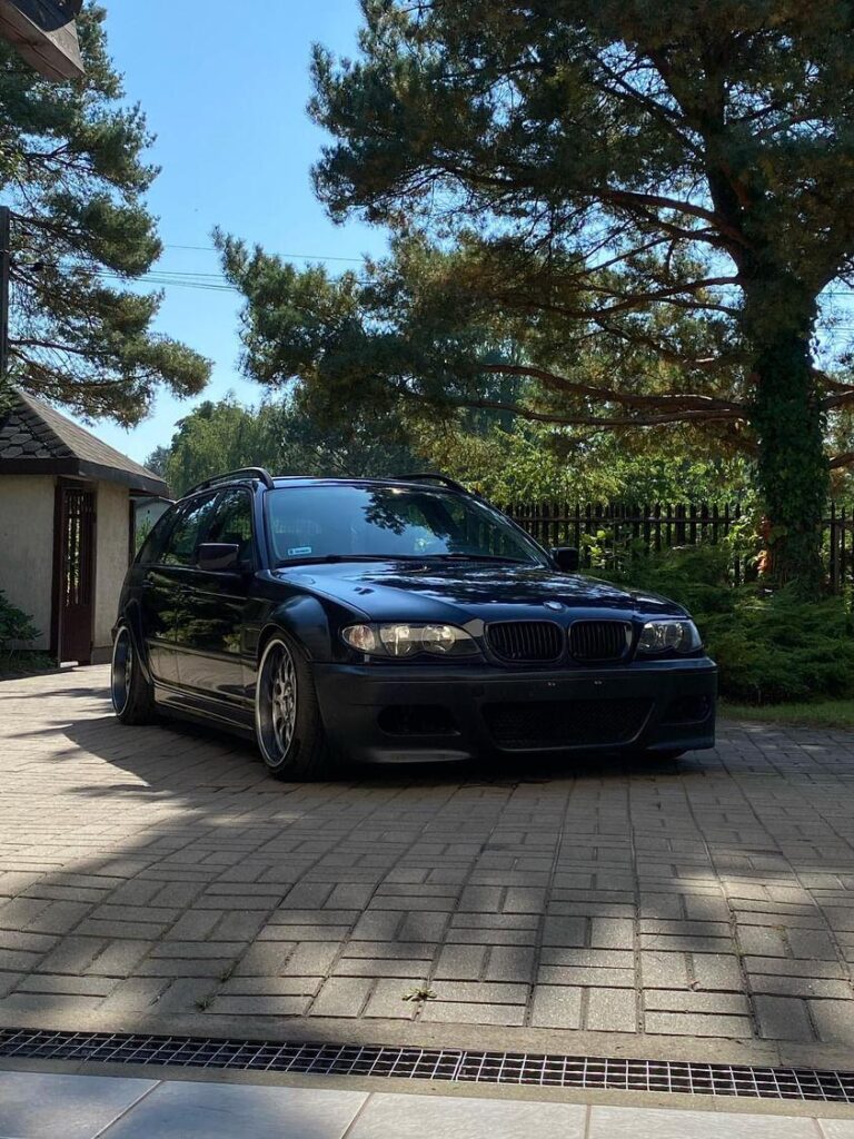 Wide body for BMW e46 touring