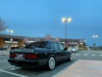 MERCEDES-BENZ 190E W201 rear window louvers/window blinds Auto-plas ...