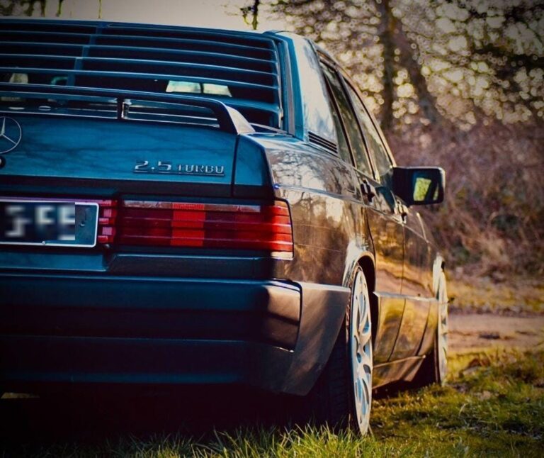 MERCEDES-BENZ 190E W201 rear window louvers/window blinds Auto-plas ...