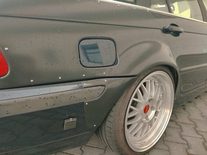 BMW e46 sedan REAR fenders flares (Felony Form style) | Auto Sport Plastic