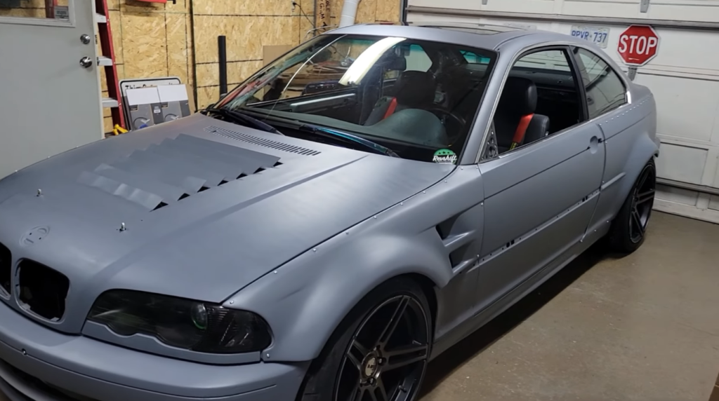 Wide body for BMW e46 coupe/cabrio/convertible/vert