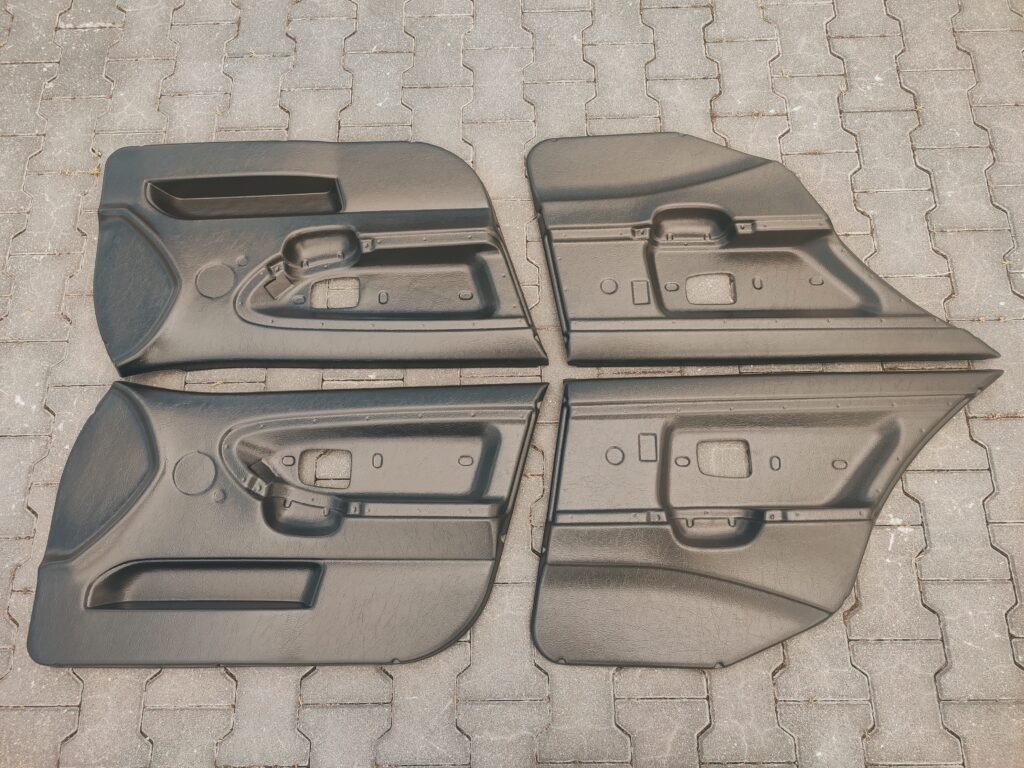 BMW e36 sedan door cards | trim panel Lightweight Kit (ABS plastic)